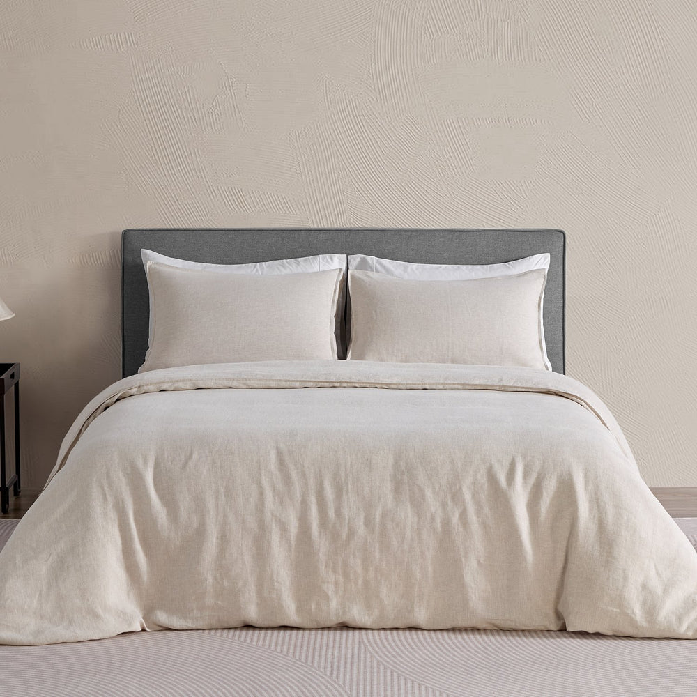 DAPU Home | 100% French Flax Linen Bed Sheets | Linen Duvet Cover